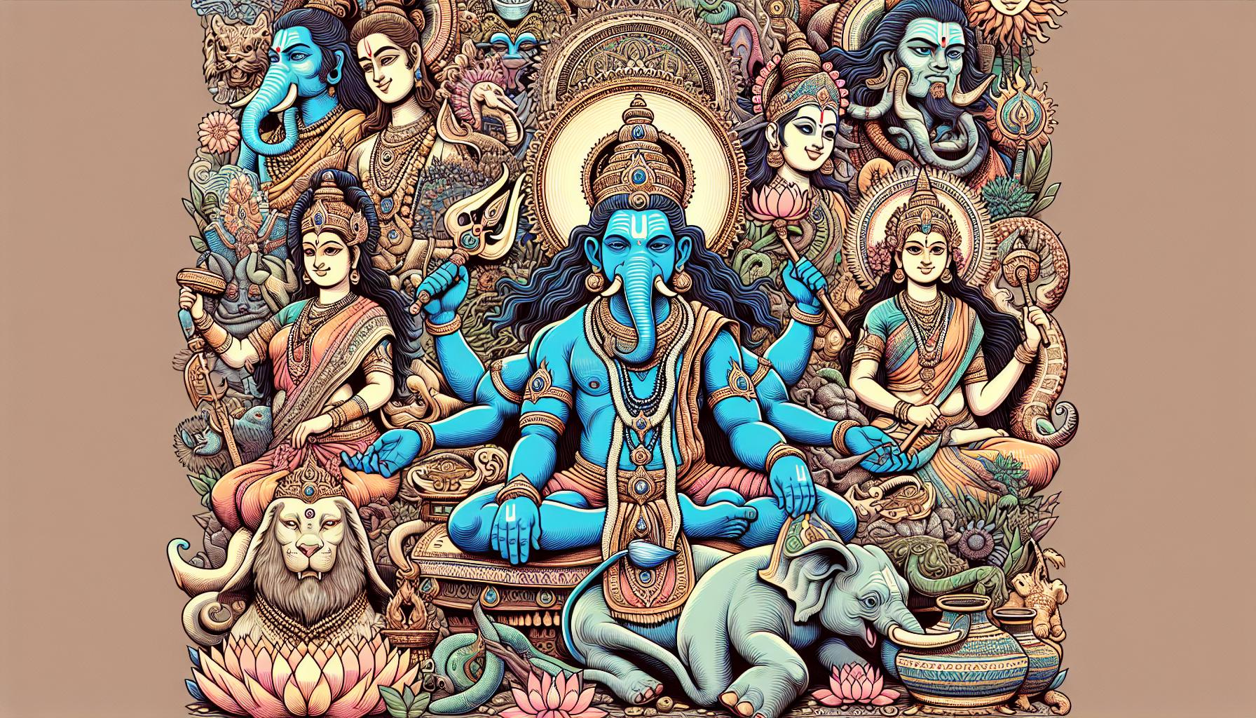 Celestial Hierarchy in Hinduism: Deities, Avatars, and Cosmic Order ...