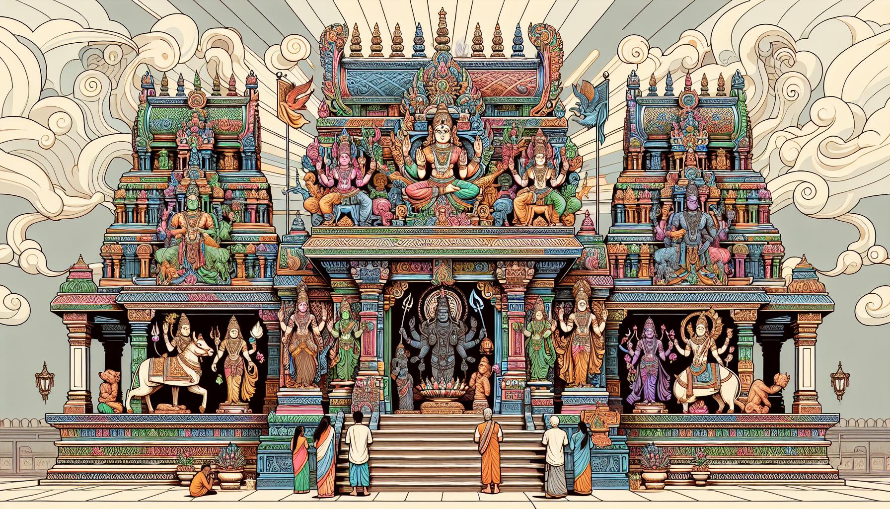 Exploring Hindu Myth Symbolic Representations: Art, Deities, and ...