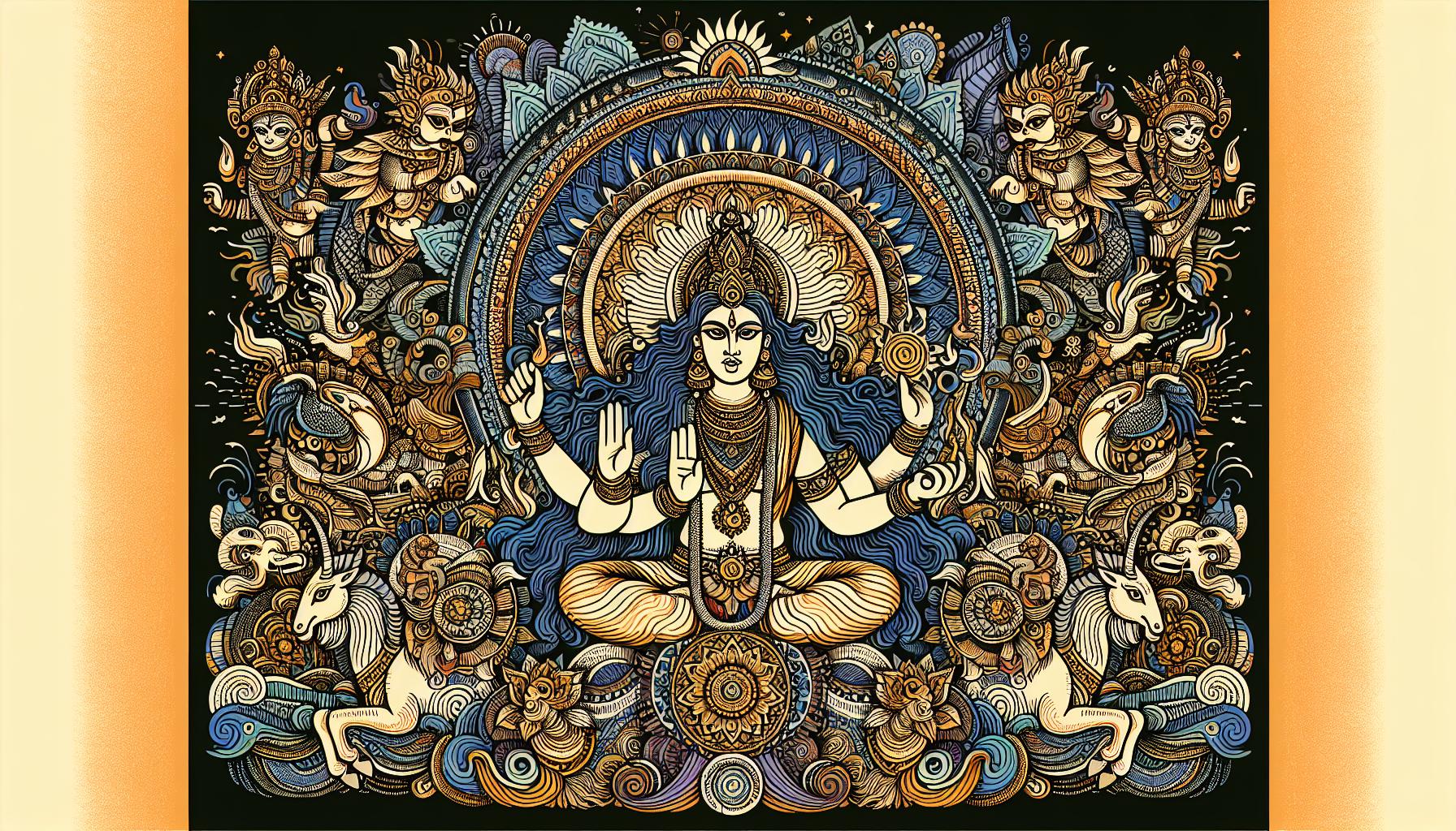 Exploring the Timeless Beauty and Influence of Hindu Mythological ...