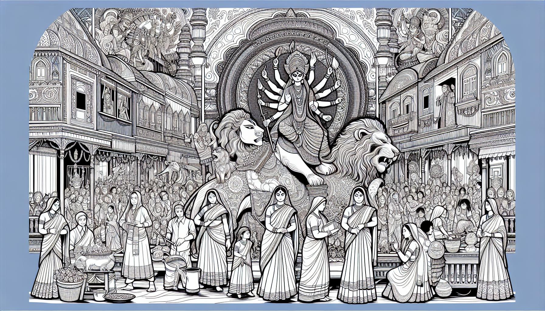 Durga's Festival Celebrations: Uniting Communities Through Art, Culture ...