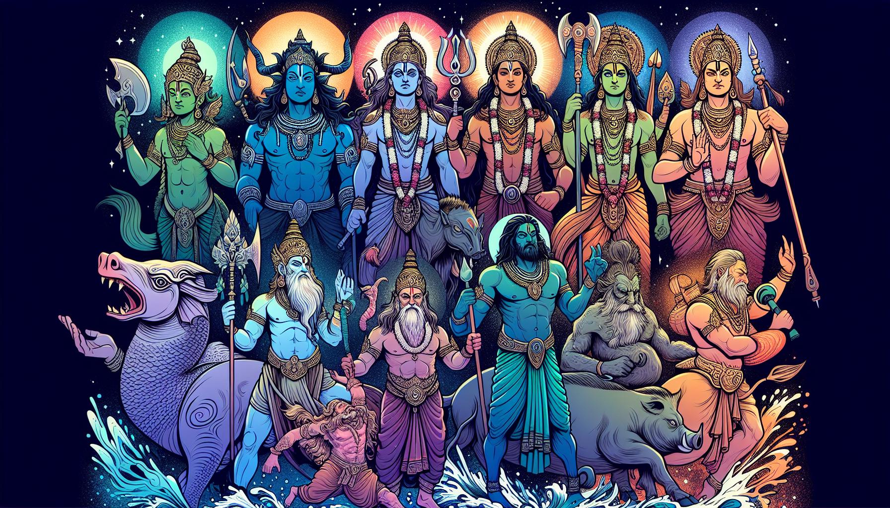Understanding Vishnu's Avatars: A Deep Dive into Hindu Mythology and ...
