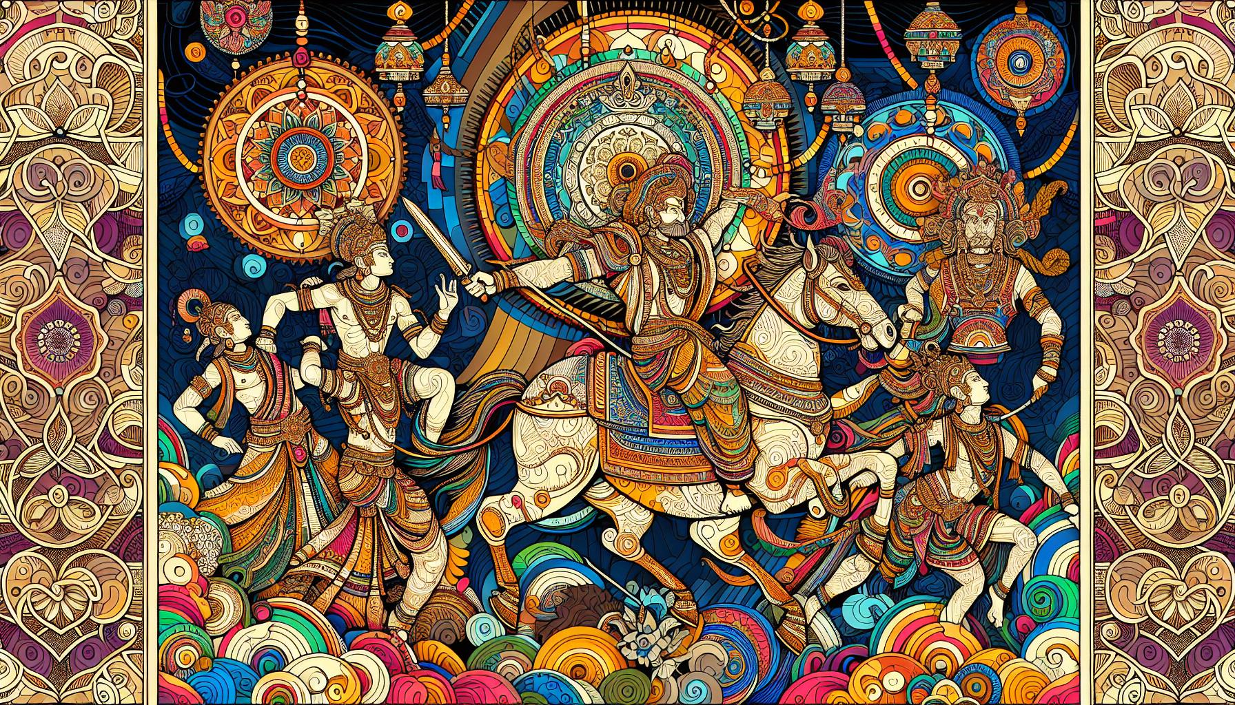 Exploring Indian Art Forms and Hindu Myths: Tradition Meets Modernity ...