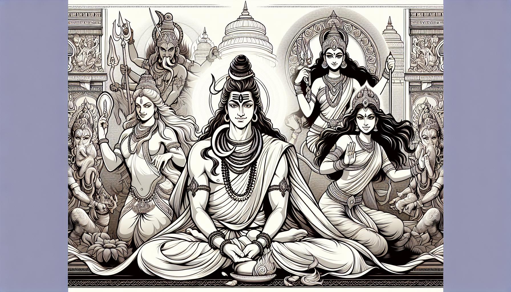 The Divine Roles of Shiva's Consorts in Worship and Mythology - Apam ...