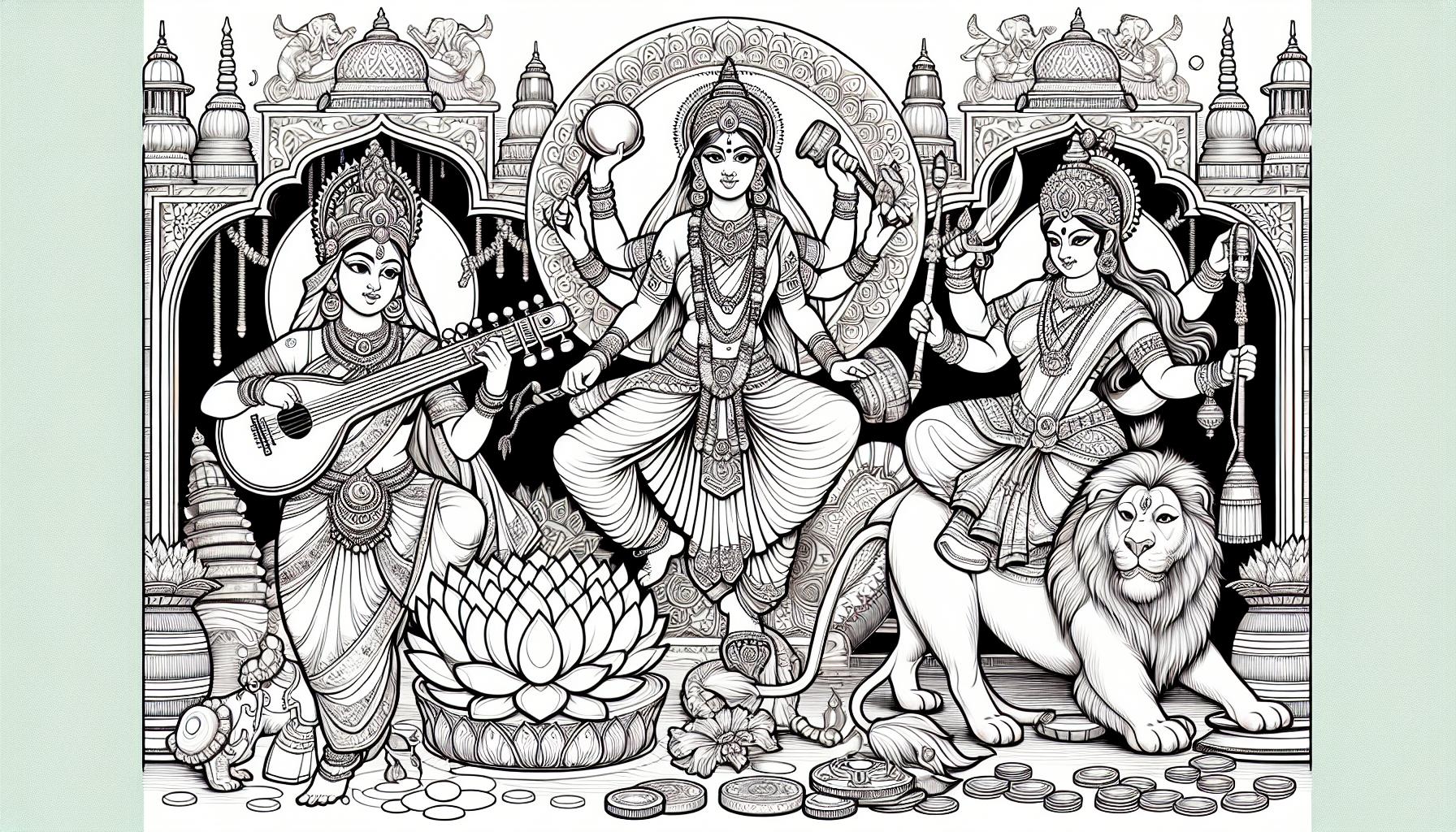 Goddesses of Hindu Pantheon: Divine Feminine Power in Hinduism and ...