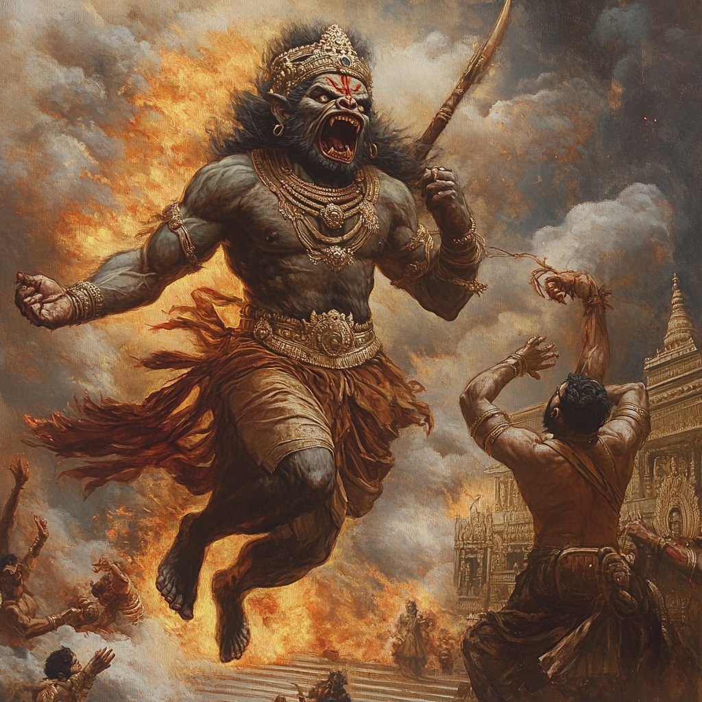 Bakasura - A Rakshasa Killed by Bheema - Apam Napa: Exploring Hindu and ...